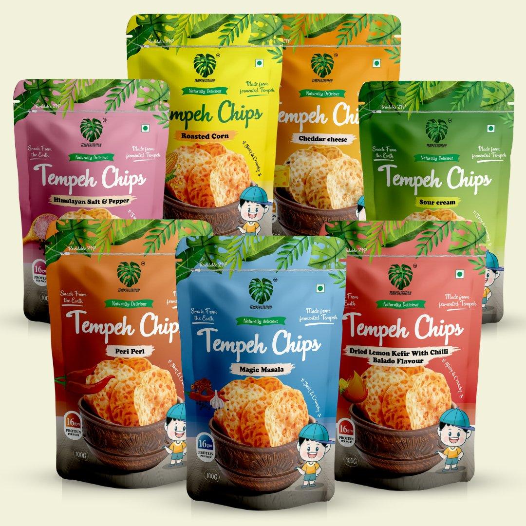 Buy Tempeh Chips - Best Tempeh Chips in India – Page 2 – TEMPEHCHENNAI